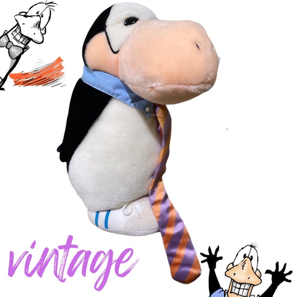 Dakin | Toys | Vintage Preppy Opus Plush | Poshmark